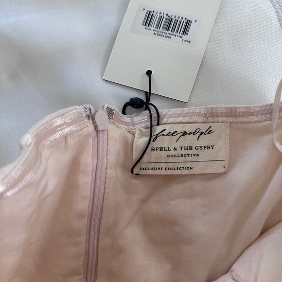 Spell | Dresses | Nwt Spell Designs Mini Bustier Top Mini Strapless Dress Polka Dots Layered ...